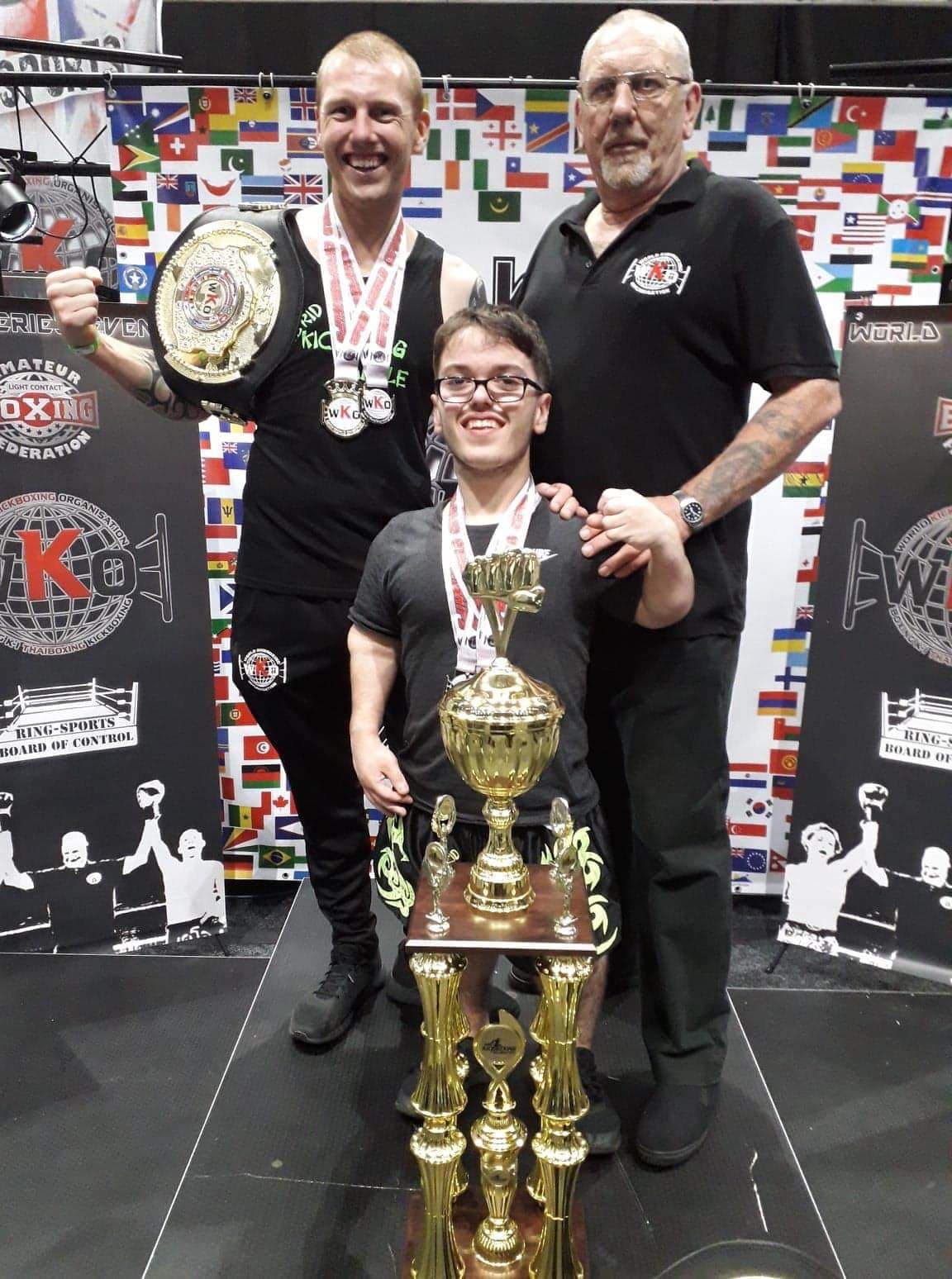 Adam wins gold at kickboxing world championships - The Ambler