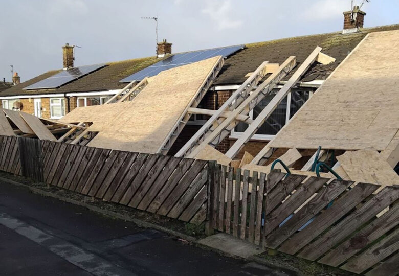 Work continues after roof damage drama - The Ambler